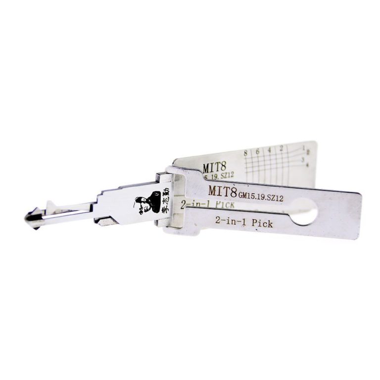 Classic Lishi HU100(10) GM 10-Cut 2-in-1 Decoder and Pick for GM ...